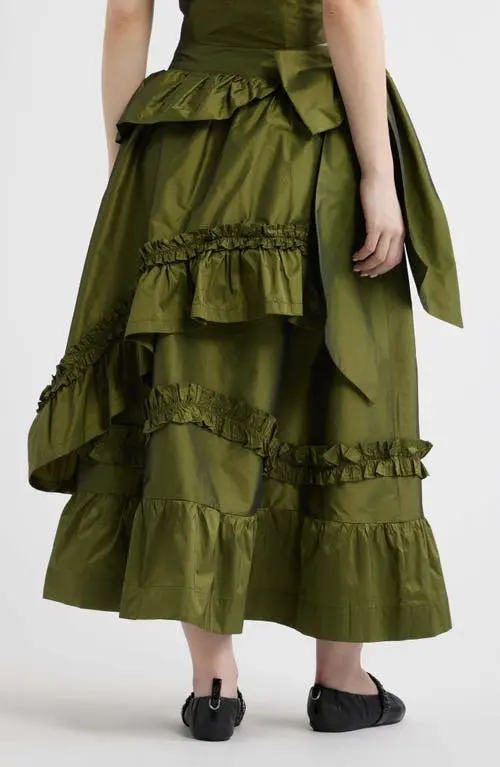 DAMSON MADDER Constance Ruffle Detail Skirt