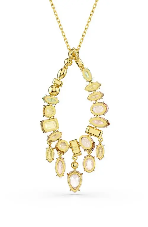 SWAROVSKI Gema Crystal Charm Pendant Necklace