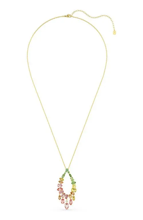 SWAROVSKI Gema Crystal Charm Pendant Necklace