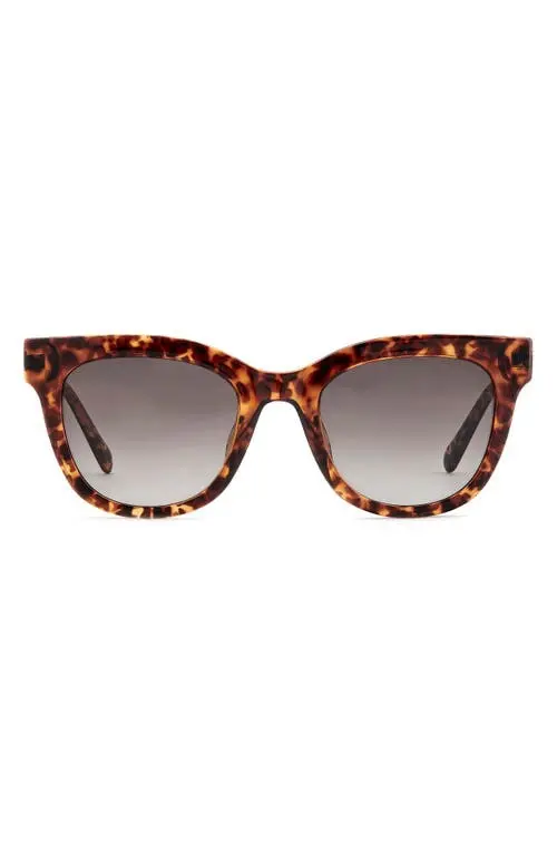 Fossil 51mm Cat Eye Gradient Sunglasses - Havana/brown Sf
