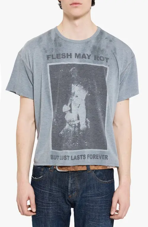 JADED LONDON Flesh May Rot Graphic T-shirt