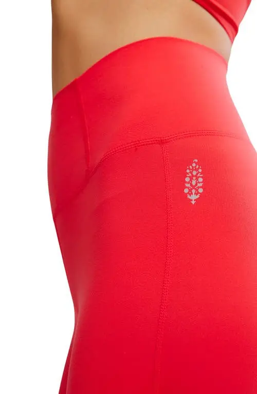 Free People Never Better Mini Leggings - Grapefruit