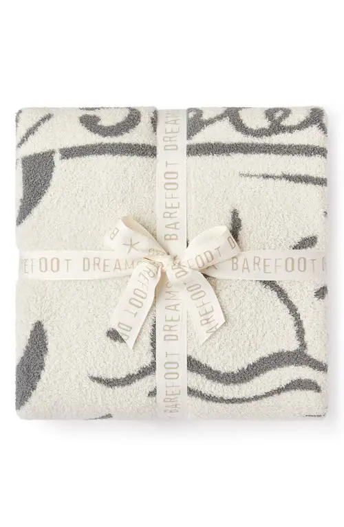 Barefoot Dreams Le Soleil Cozychic® Throw Blanket - Cream Multi