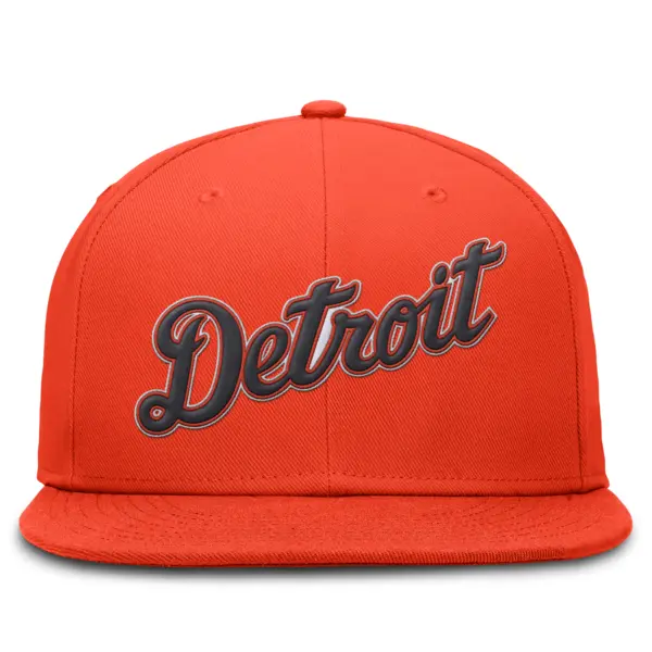 Nike Detroit Tigers Mlb Fitted Hat - Orange