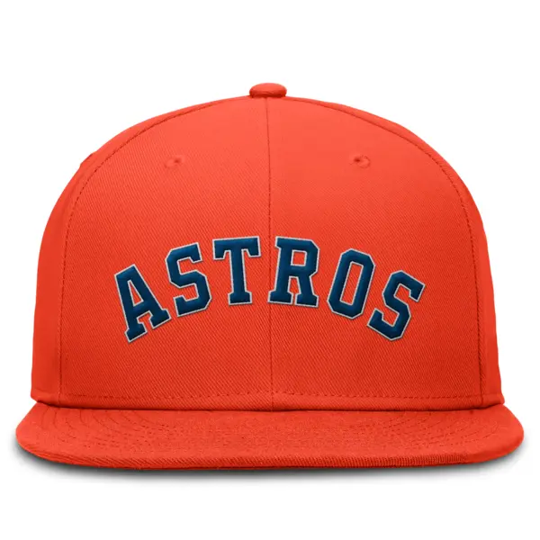 Nike Houston Astros True Dri-fit Mlb Fitted Hat