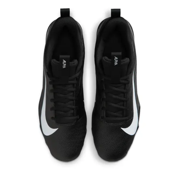 Nike Alpha Menace 4 Shark Football Cleats - Black