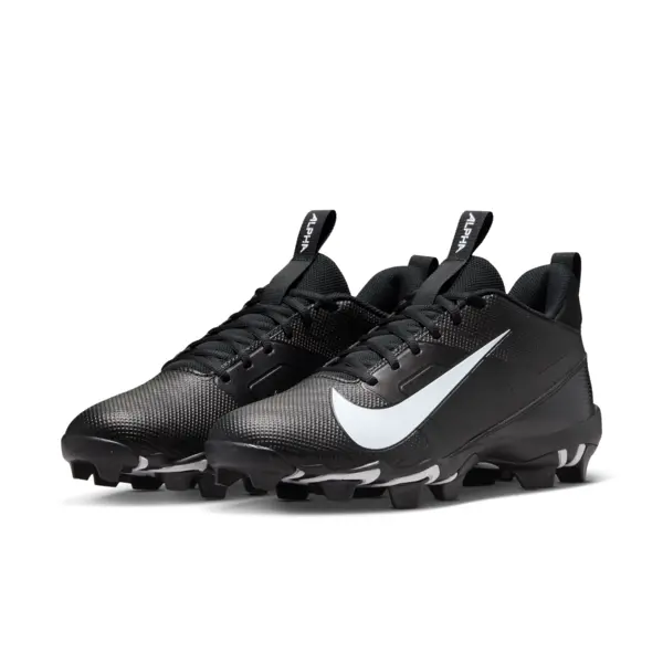 Nike Alpha Menace 4 Shark Football Cleats - Black