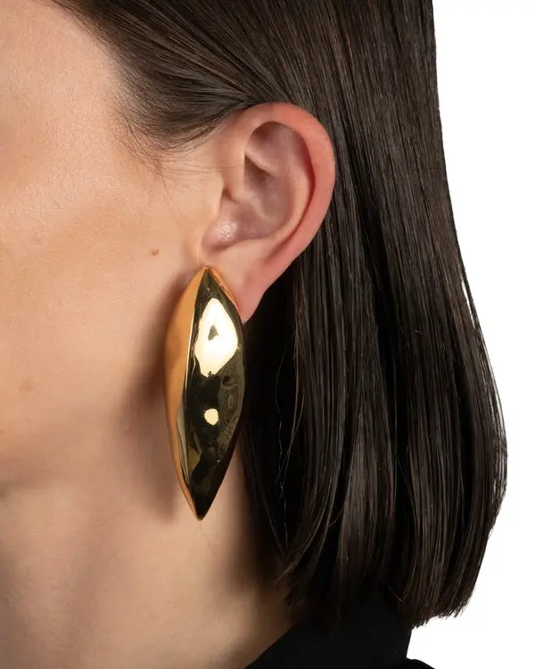 Alexis Bittar Brut Armor Clip On Drop Earrings