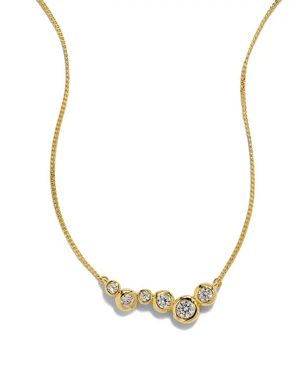 Alexis Bittar Asterales Cubic Zirconia Constellation Collar Necklace, 16-18 - Gold