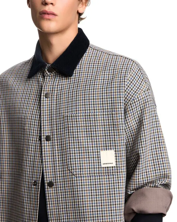 Emporio Armani Eagle Capsule Reversible Shirt Jacket