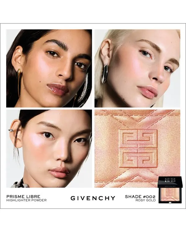 Givenchy Prisme Libre Strobing & Illuminating Highlighter Powder - Rosy Gold