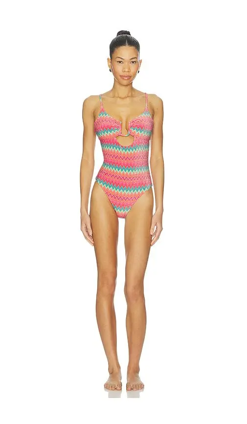 Beach Riot Lindy One Piece - Strawberry