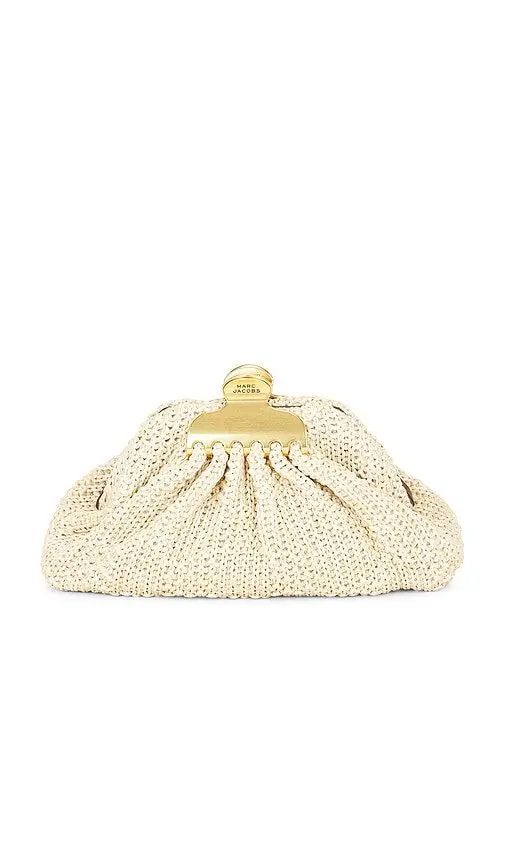 Marc Jacobs Small Claw Clip Clutch - Natural