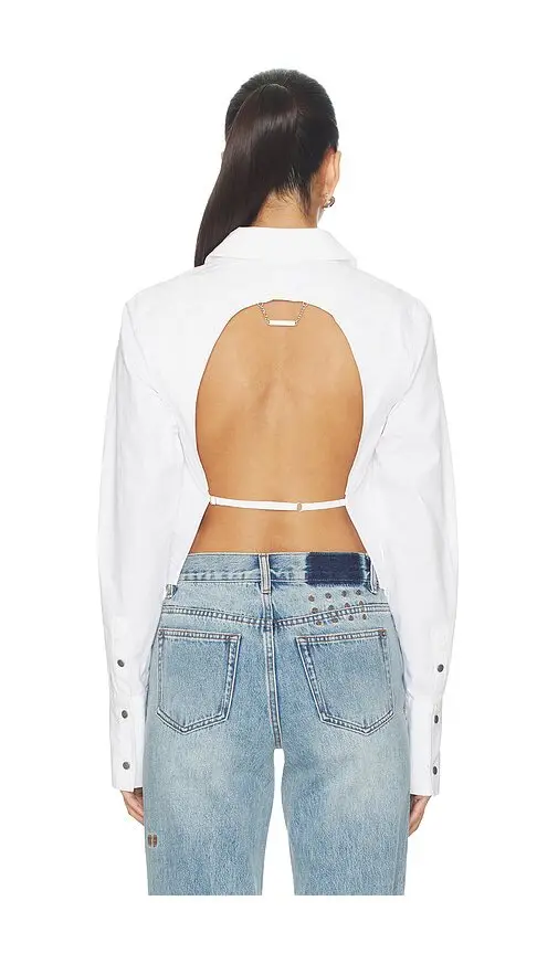 Ksubi Dare Open Back Shirt