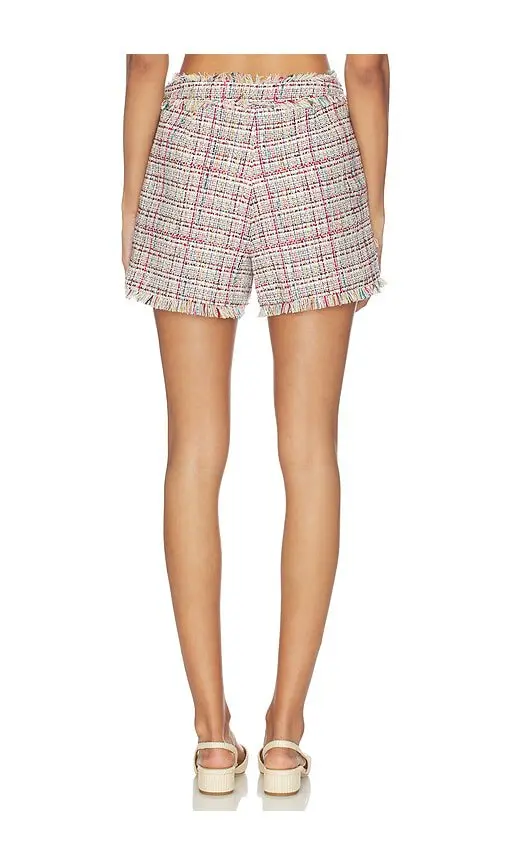 Cinq À Sept Wildflower Tweed Allen Short - Ivory Multi