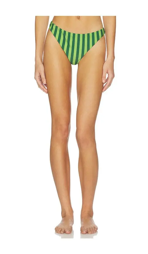 SIMONMILLER Bwai Bikini Bottom In Green - Gummy Green & Moss