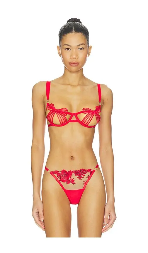 Bluebella Annabel Wired Bra - Red