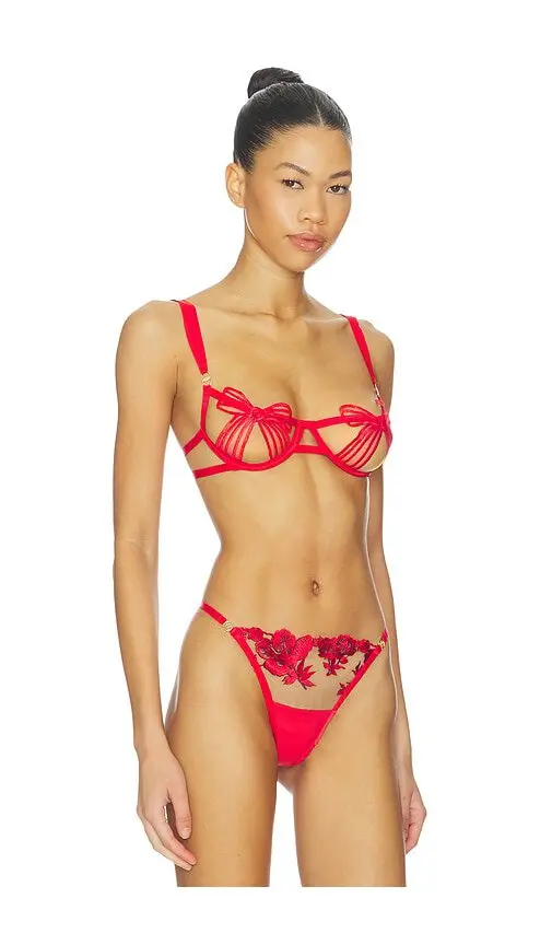 Bluebella Annabel Wired Bra - Red