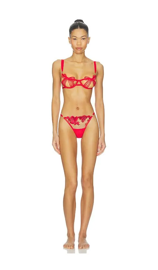 Bluebella Annabel Wired Bra - Red