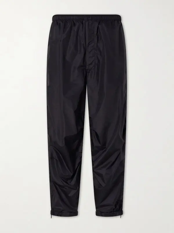 BEAMS Wool-blend Shell Drawstring Trousers