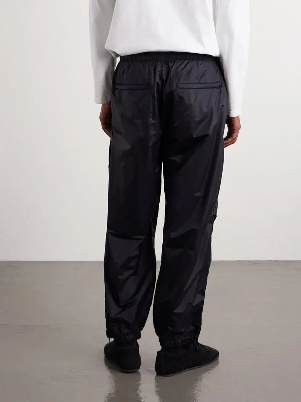 BEAMS Wool-blend Shell Drawstring Trousers