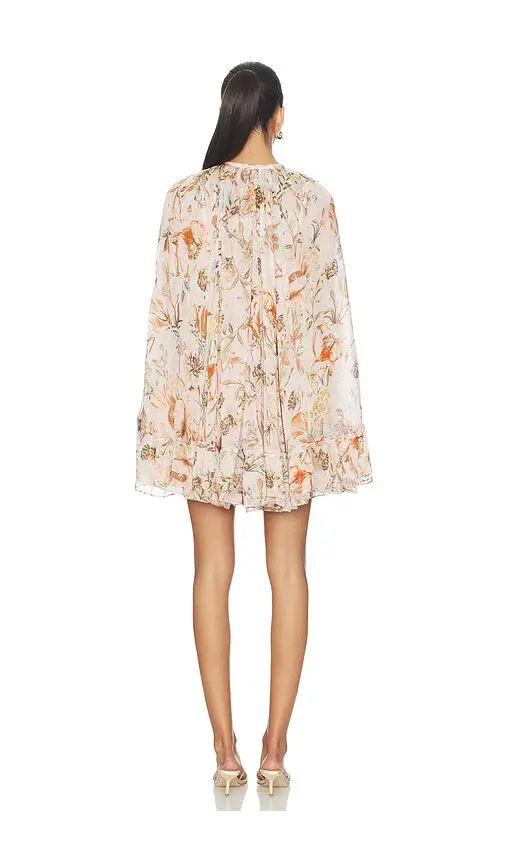 Hemant & Nandita Mini Dress Cape