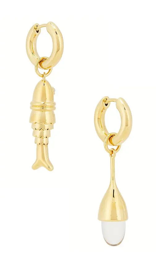 Éliou Costa Earrings - Gold