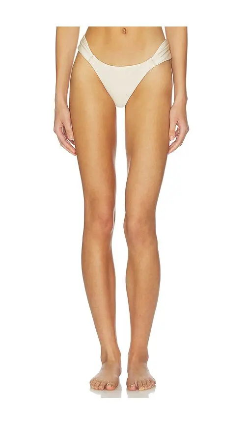 SHANI SHEMER Joss Bikini Bottom - Macadamia