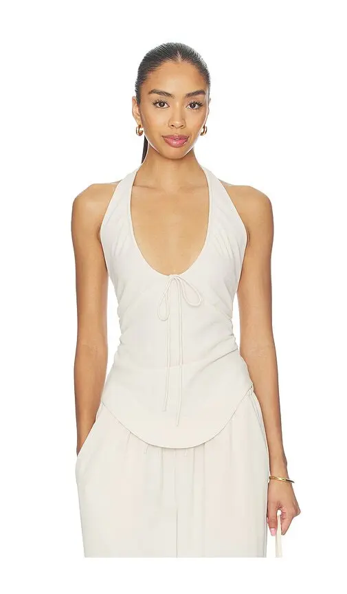 LOVERS AND FRIENDS Elina Halterneck Top