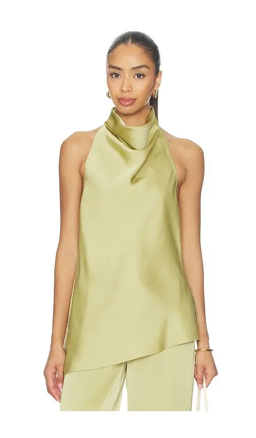 LOVERS AND FRIENDS Claire Halter Neck Top