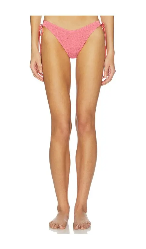 Bond Eye Sonali Bikini Bottom - Coral Pink Recycled