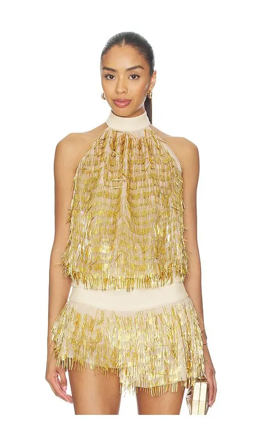 CULTNAKED Copacabana Embellished Top