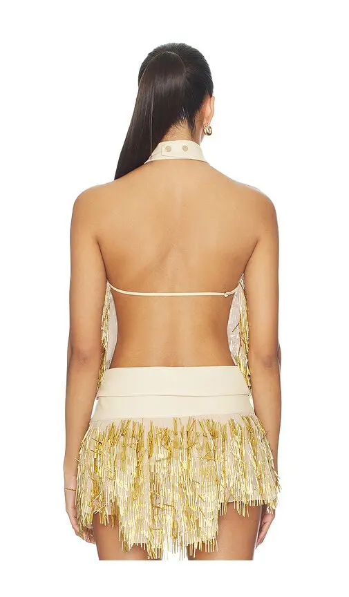CULTNAKED Copacabana Embellished Top