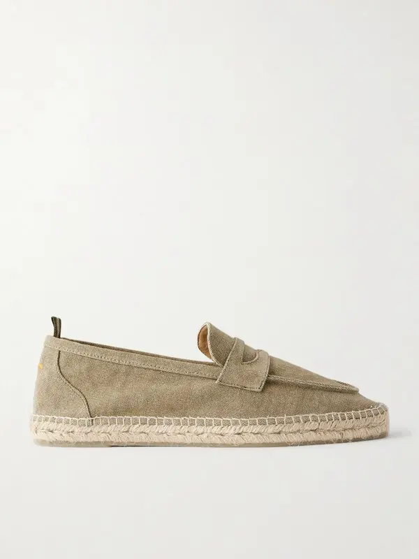 CastaÑer Nacho Canvas Espadrilles - Green