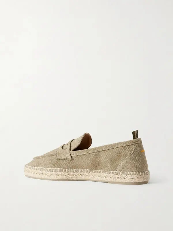 CastaÑer Nacho Canvas Espadrilles - Green