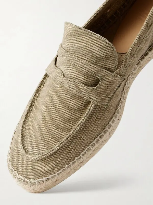 CastaÑer Nacho Canvas Espadrilles - Green