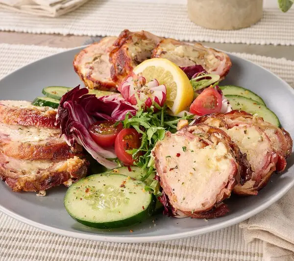 FAMILY FARMS 14-oz Bacon Wrapped Stuffed Chicken Breasts - One-color