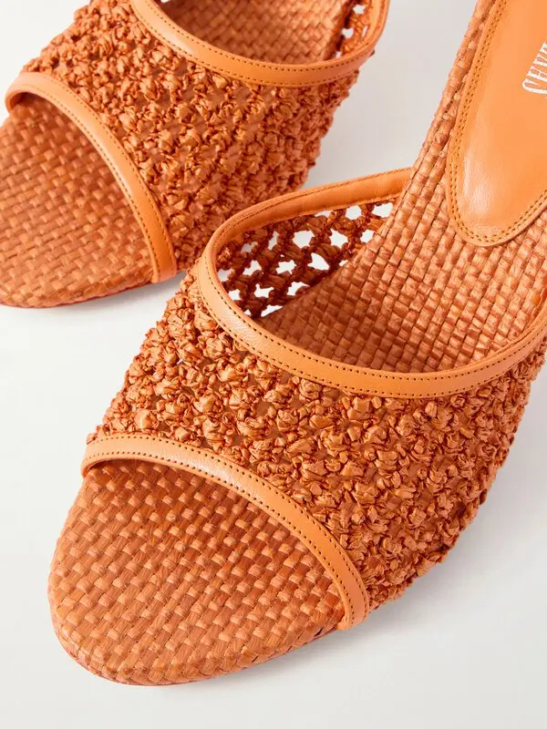 Paris Texas Lidia Mules - Orange