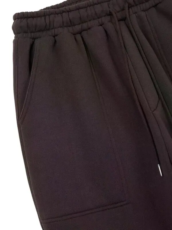 STUDIO TOMBOY Fleece-lined Panelled Track Pants - Brown
