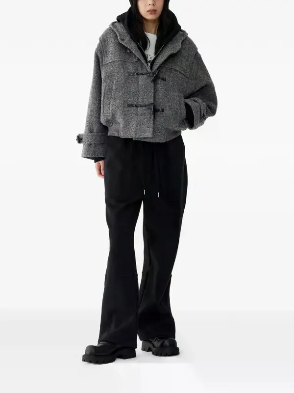 STUDIO TOMBOY Toggle-fastening Hooded Jacket