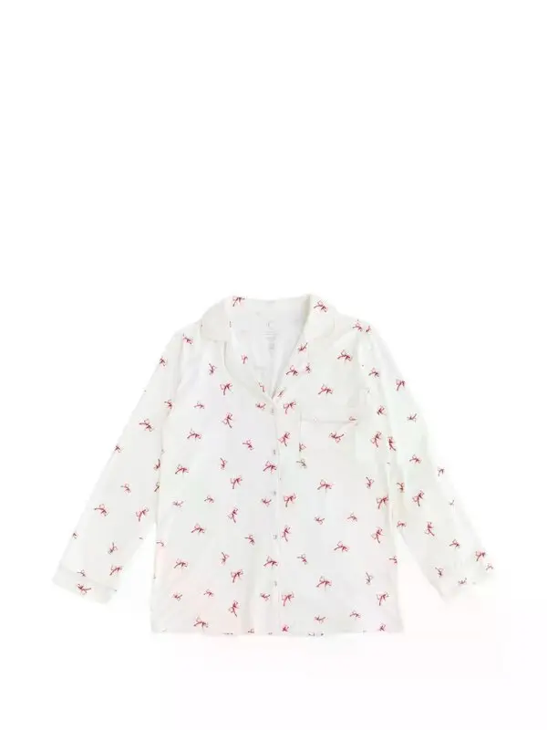 COZY CREW CLUB Bow-print Pyjama Set