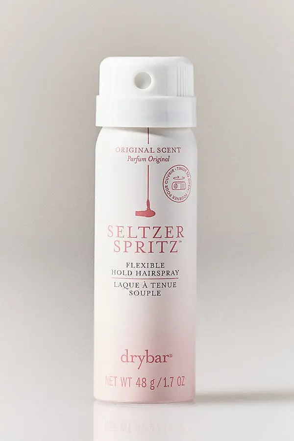 DRYBAR Seltzer Spritz Flexible Hold Hairspray Travel - Pink