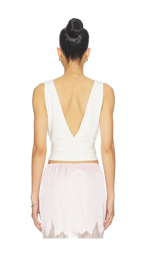 With Jéan Piper Top - White