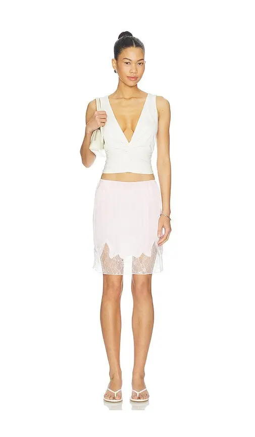 With Jéan Piper Top - White
