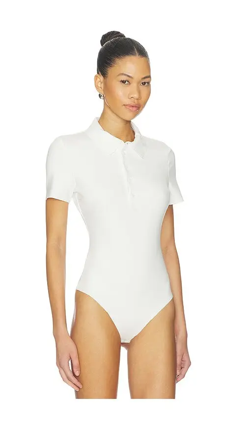 Commando Neoprene Polo Bodysuit