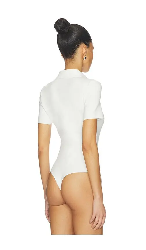 Commando Neoprene Polo Bodysuit
