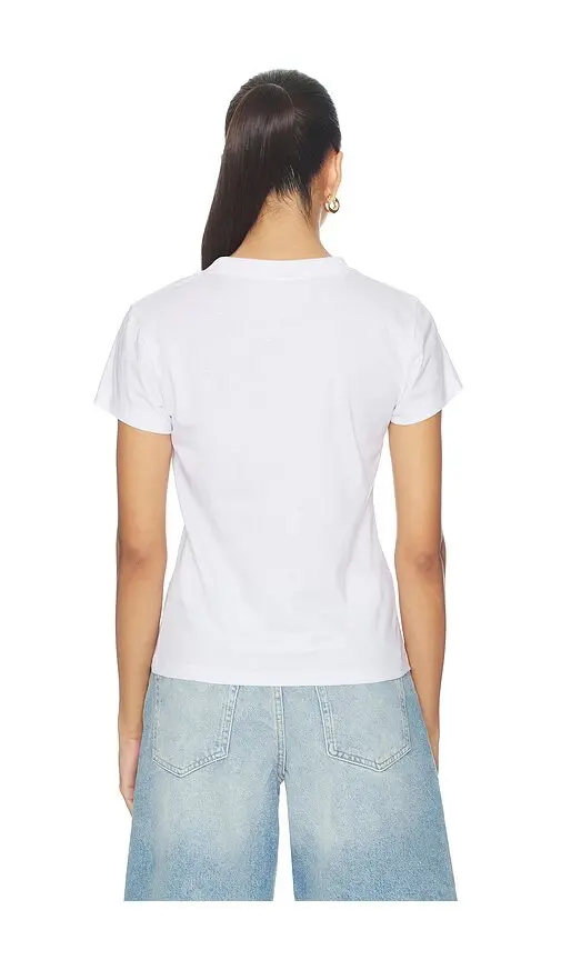 GANNI Baby Fit Raspberry T-shirt