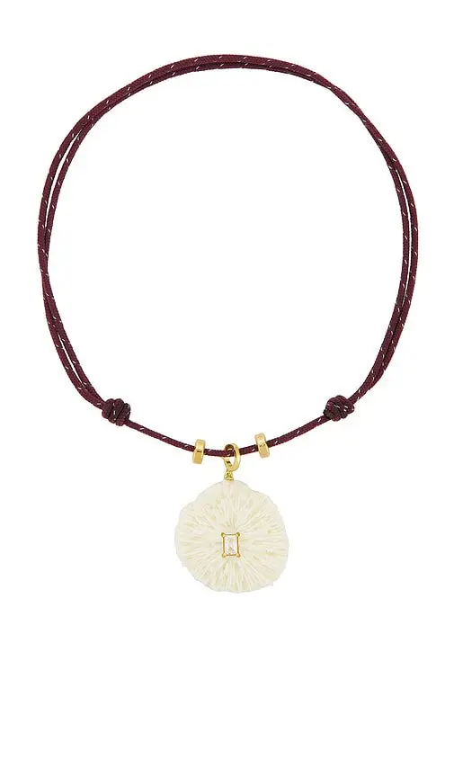Éliou Coral Necklace - Wine