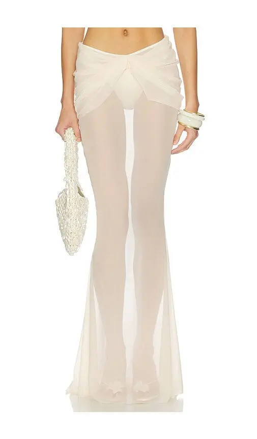 SHANI SHEMER Ameile Maxi Skirt - Ivory