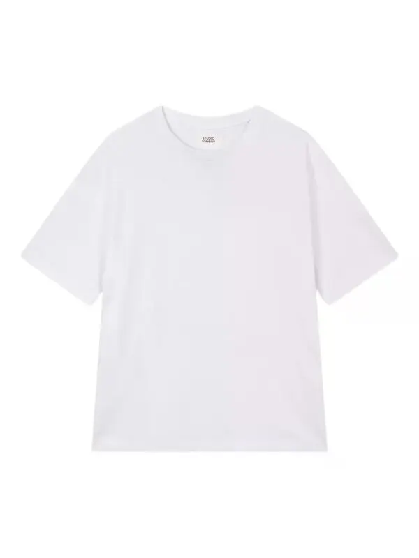 STUDIO TOMBOY Logo-print T-shirt - White